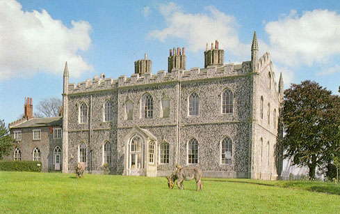 Postcard of Beeston Hall